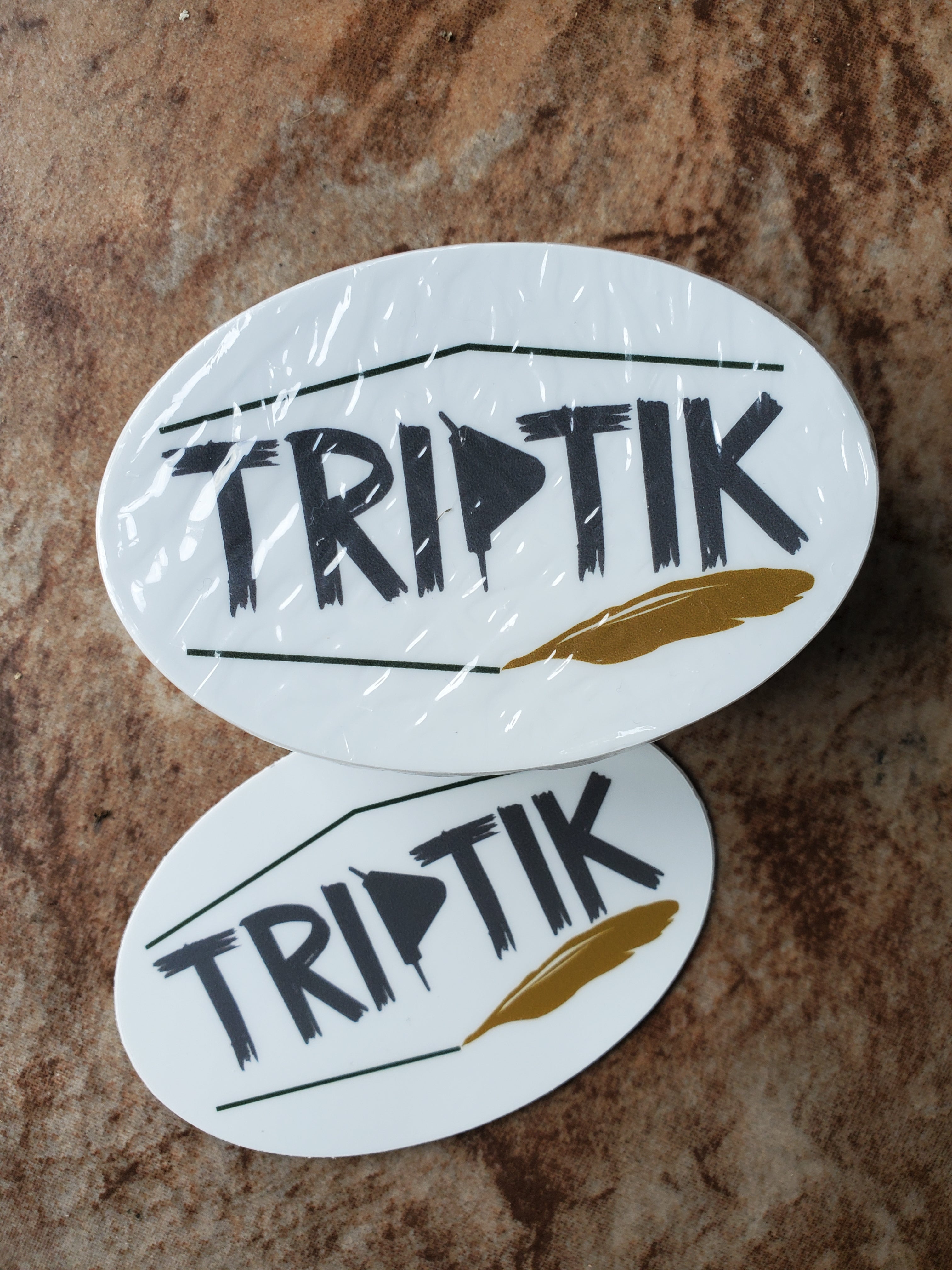 Vinyl stickers – The Triptik